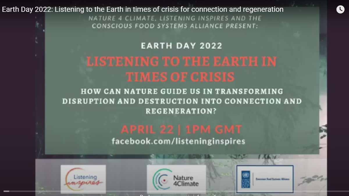 Listening to the Earth in times of crisis - Better World Cameroon